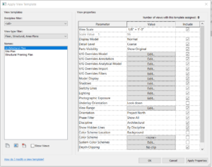 Standardization using View Templates in Autodesk Revit | ZenTek